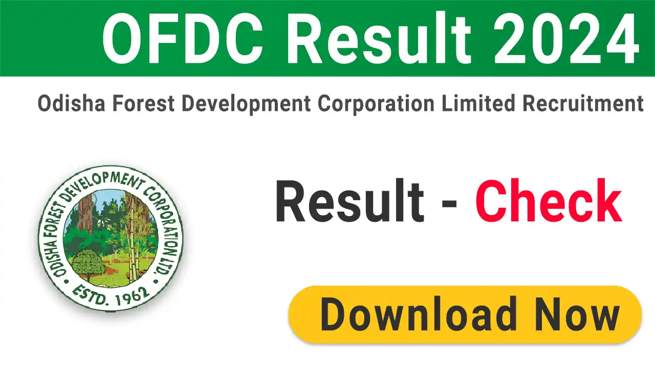 OFDC Result 2024 PDF Download Link odishafdc.com