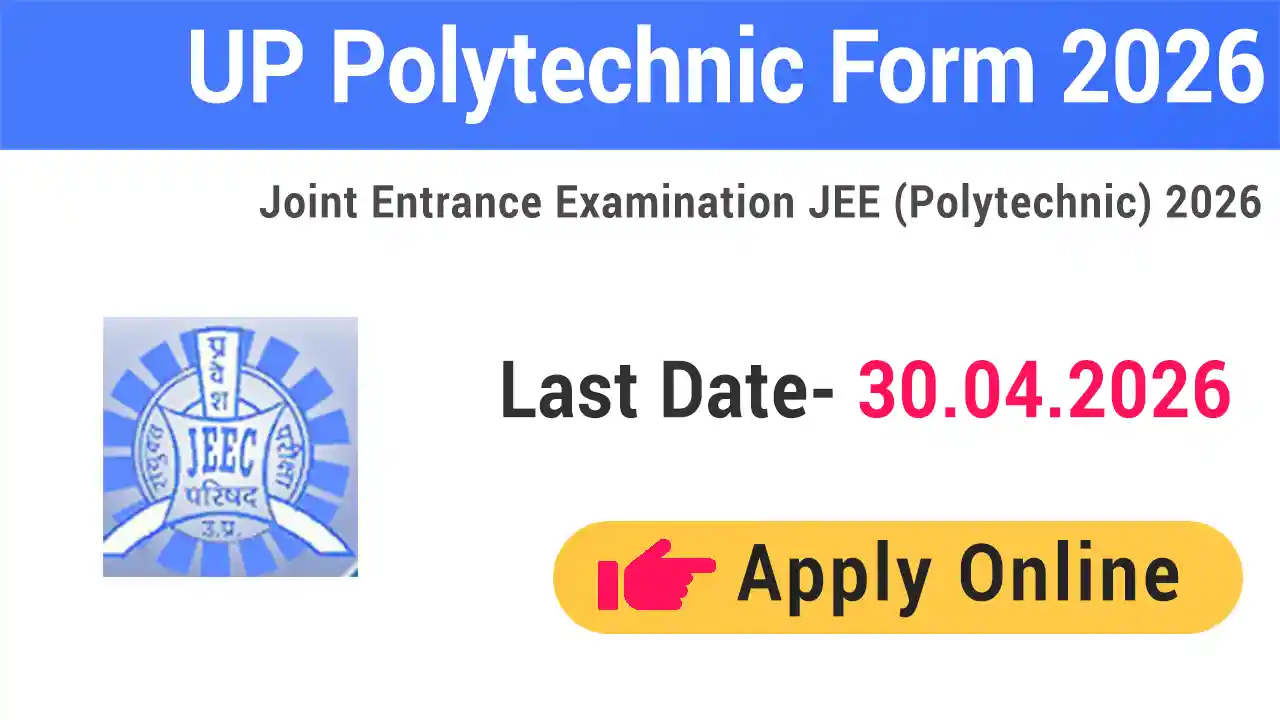 UP Polytechnic Form JEECUP 2026 Apply Online (Started)