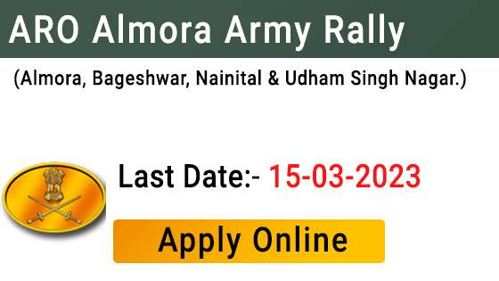ARO Almora Indian Army Agniveer Recruitment Rally 2023