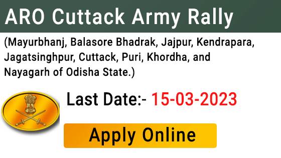 ARO Cuttack Indian Army Agniveer Recruitment Rally 2023