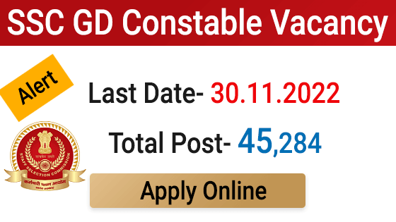 SSC GD Constable Recruitment 2022- Apply ssc.nic.in, Salary